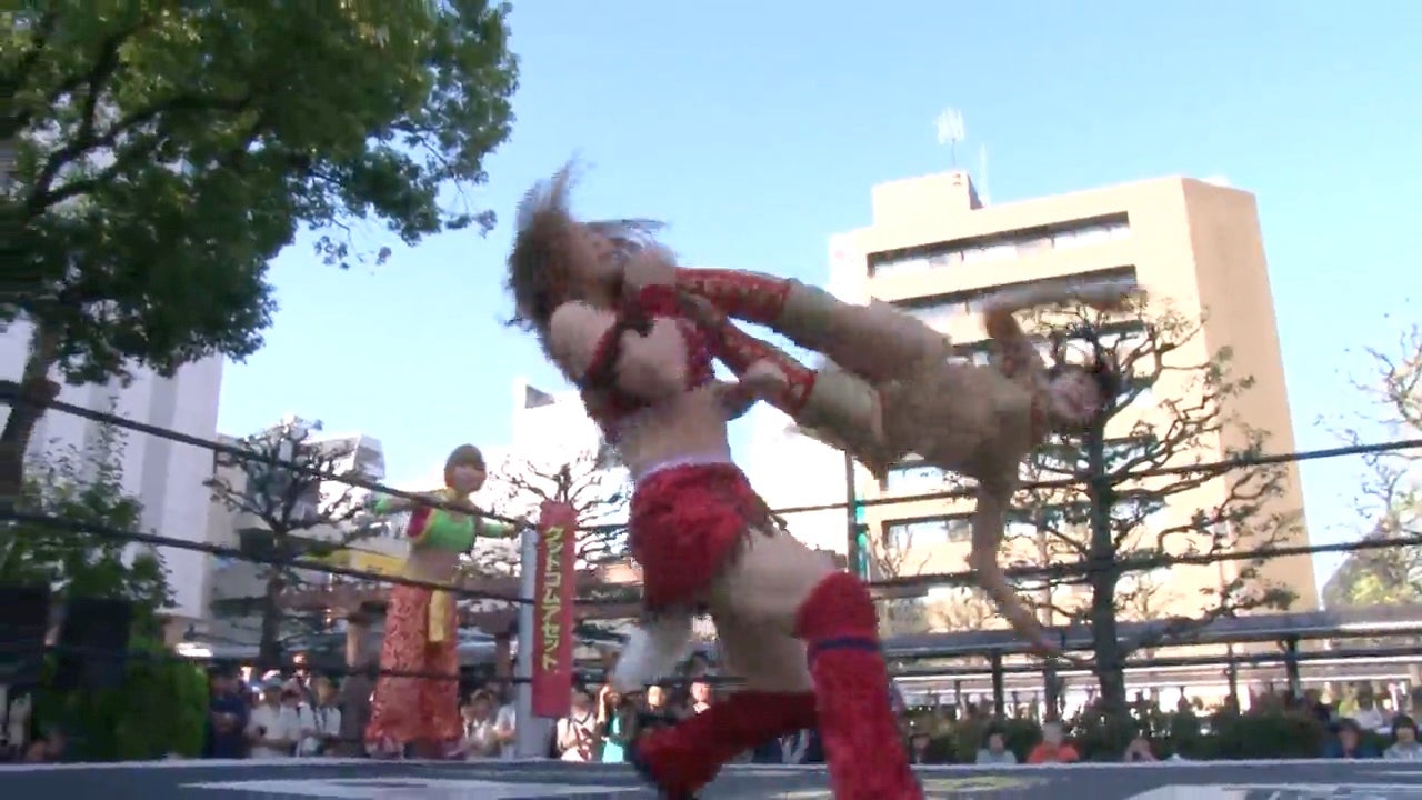 東京女子プロレス山下実優えーりん vs 中島翔子坂崎ユカ 試合動画配信 WRESTLE UNIVERSE