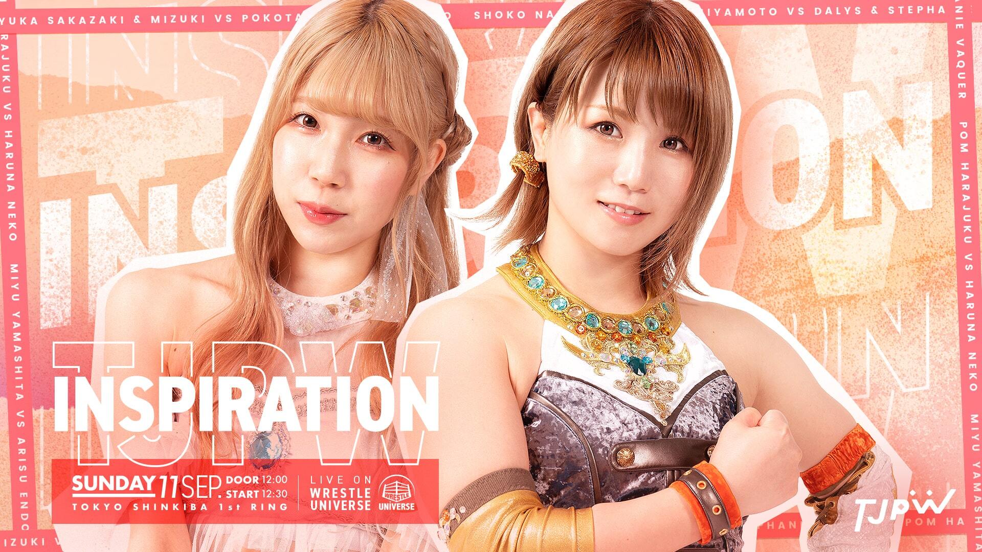 Tokyo Joshi Pro-Wrestling・"TJPW INSPIRATION" | Match Video Streaming ...