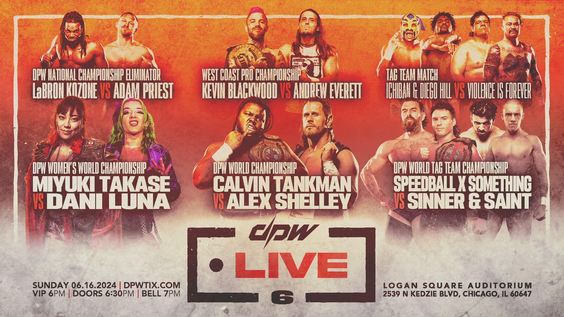 "DPW LIVE6" | Match Video Streaming | WRESTLE UNIVERSE