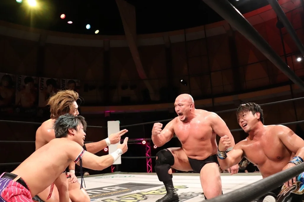 KO-D Tag Team Championship Match＜Champion team＞HARASHIMA & Yuji ...