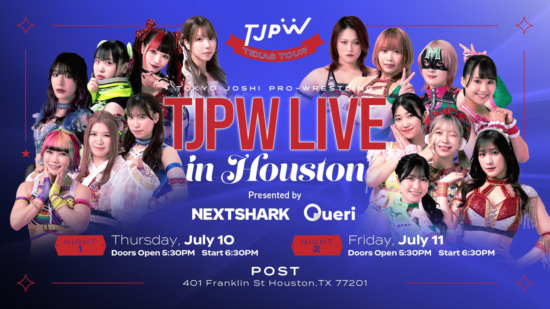 Tokyo Joshi Pro-Wrestling・"TJPW LIVE in Houston NIGHT2 Presented by ...