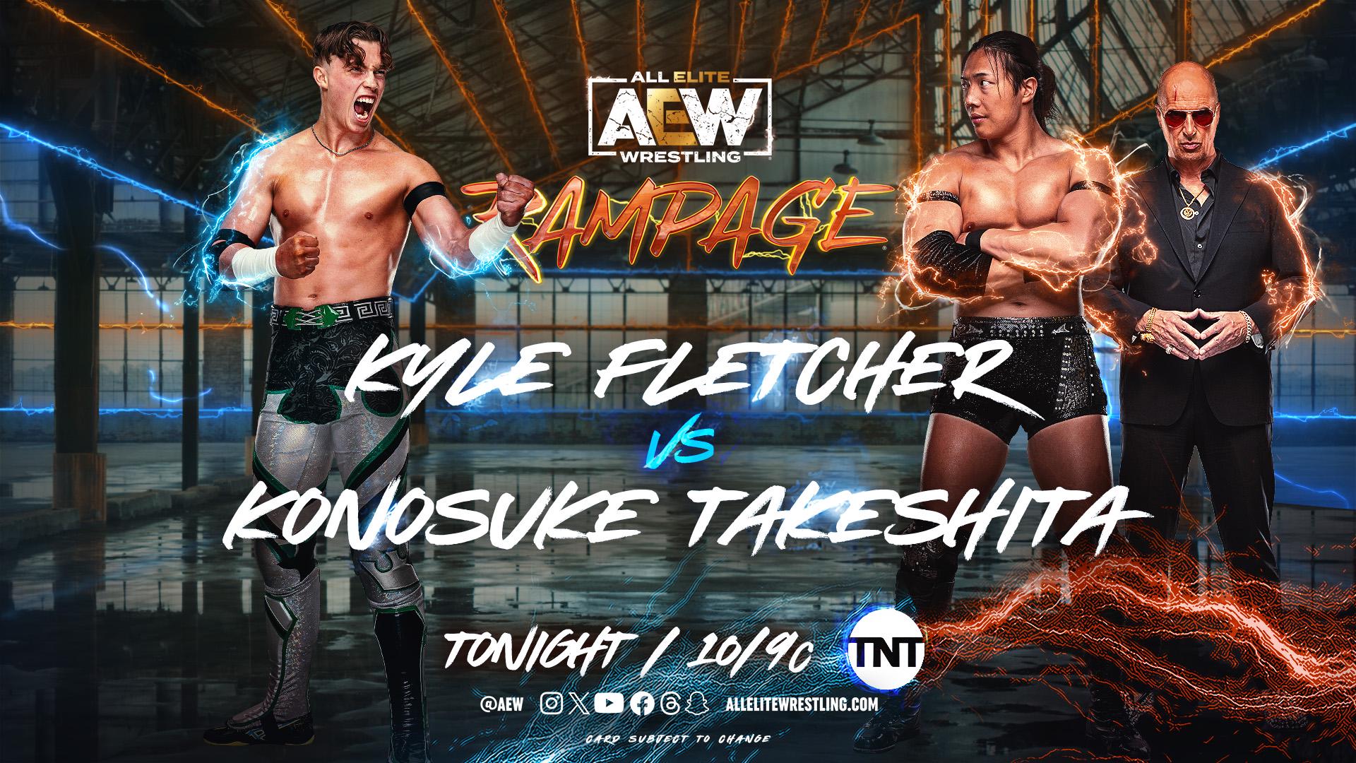 "Konosuke Takeshita vs. Kyle Fletcher" | Match Video Streaming | WRESTLE UNIVERSE
