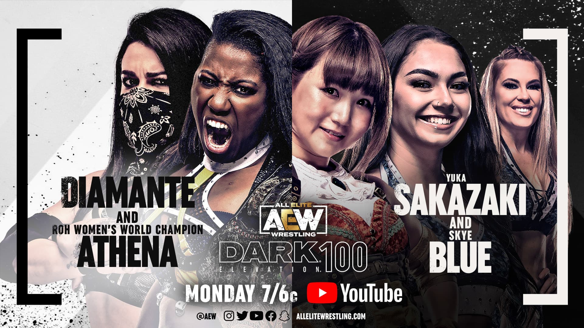 『アティーナ＆ディアマンテ vs 坂崎ユカ＆スカイ・ブルー』 | 試合動画配信 | WRESTLE UNIVERSE