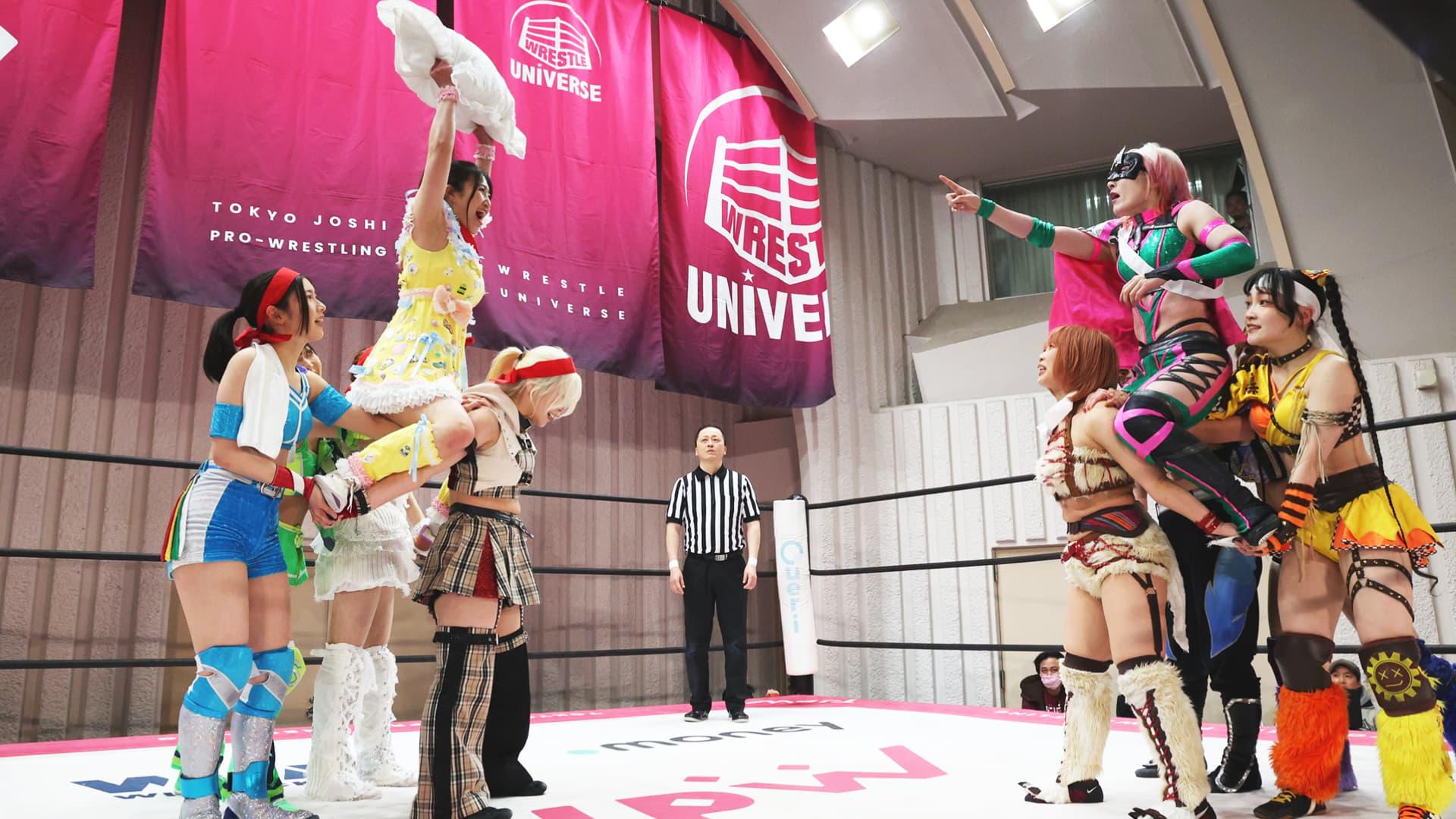 Tokyo Joshi Pro-Wrestling・"Making my spring festival debut in Ueno ...