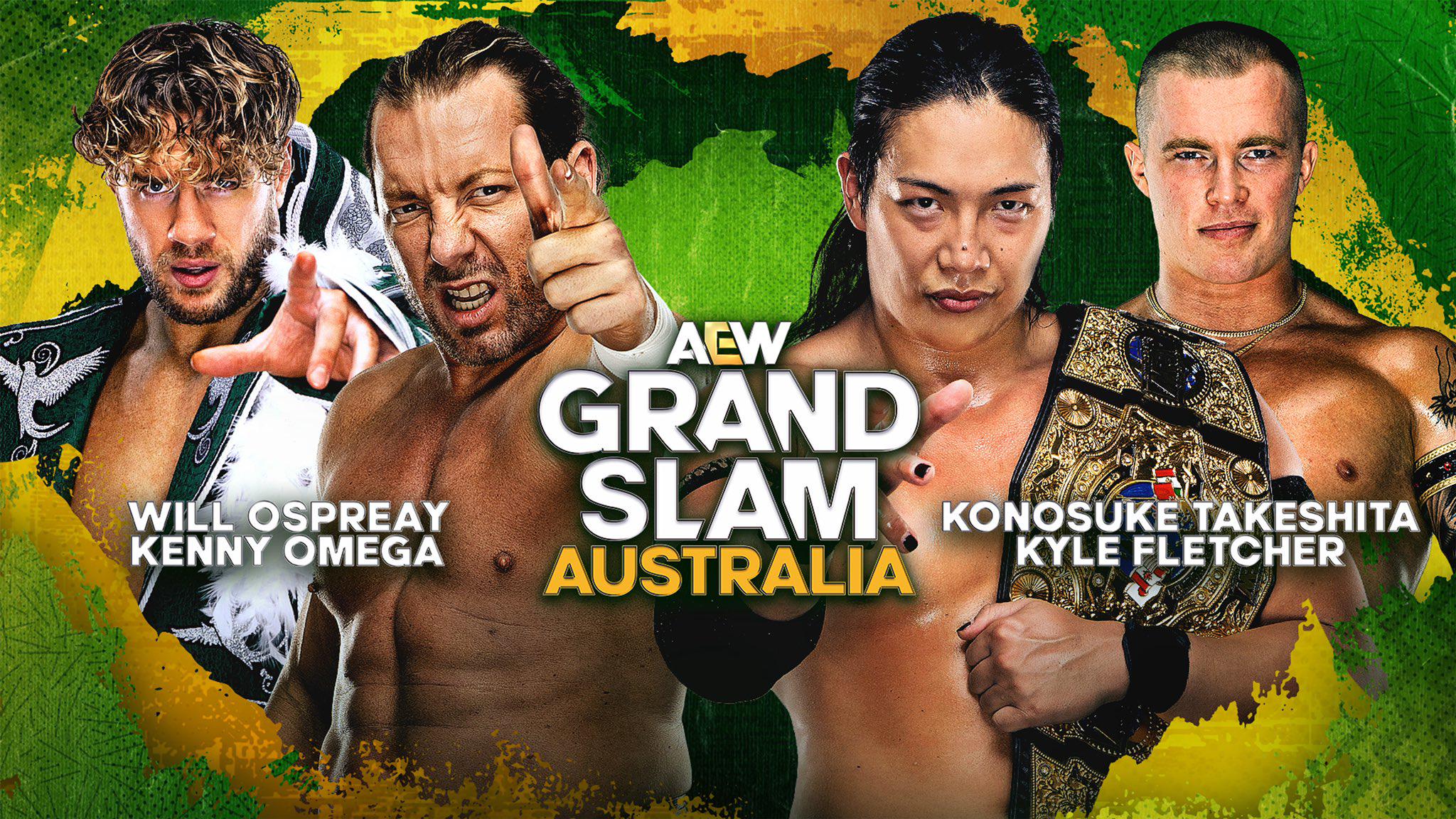 "Konosuke Takeshita & Kyle Fletcher vs. Kenny Omega & Will Ospreay" | Match Video Streaming ...