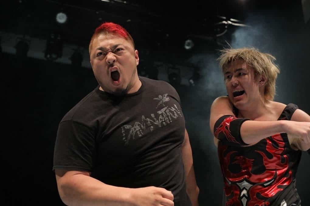 DDT・"HARASHIMA & Yuki Iino & Yukio Naya vs Daisuke Sasaki & Soma Takao & Yuji Hino" | Match ...