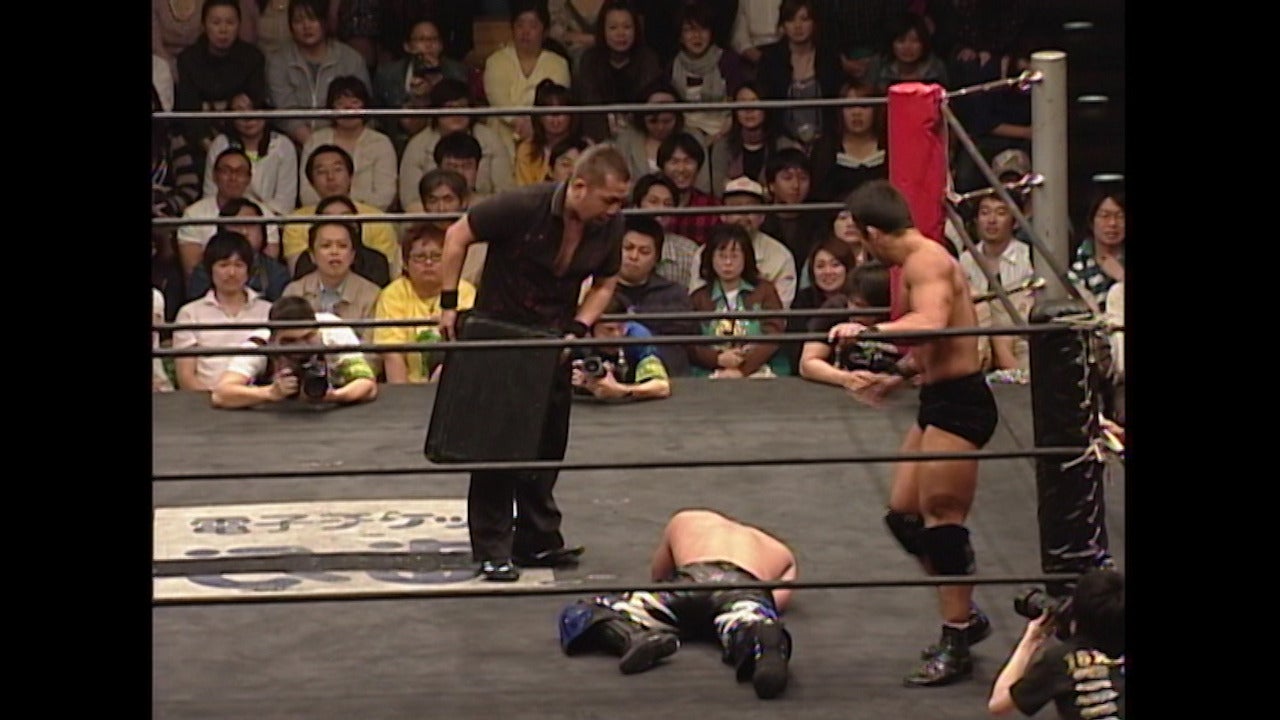 DDT・『KO-D無差別級選手権試合 ＜王者＞HARASHIMA vs 高木三四郎＜挑戦者＞ vs 矢郷良明＜挑戦者＞ vs ディック東郷＜挑戦者＞ vs 諸橋晴也＜挑戦者＞』 | 試合動画 ...