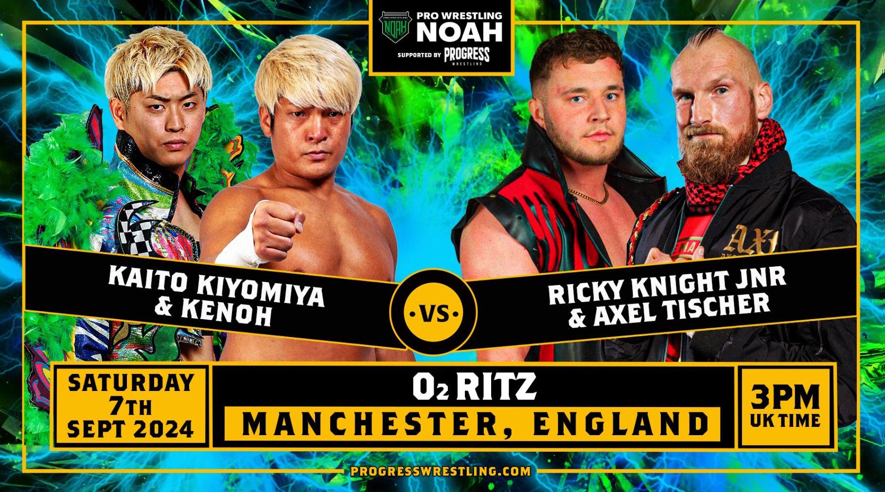 NOAH・"ABEMA presents NOAH UK Tour 2024｜09.07" | Match Video Streaming | WRESTLE UNIVERSE