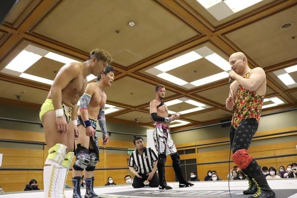 DDT・"Chris Brookes & Antonio Honda vs Makoto Oishi & Yusuke Okada" | Match Video Streaming ...