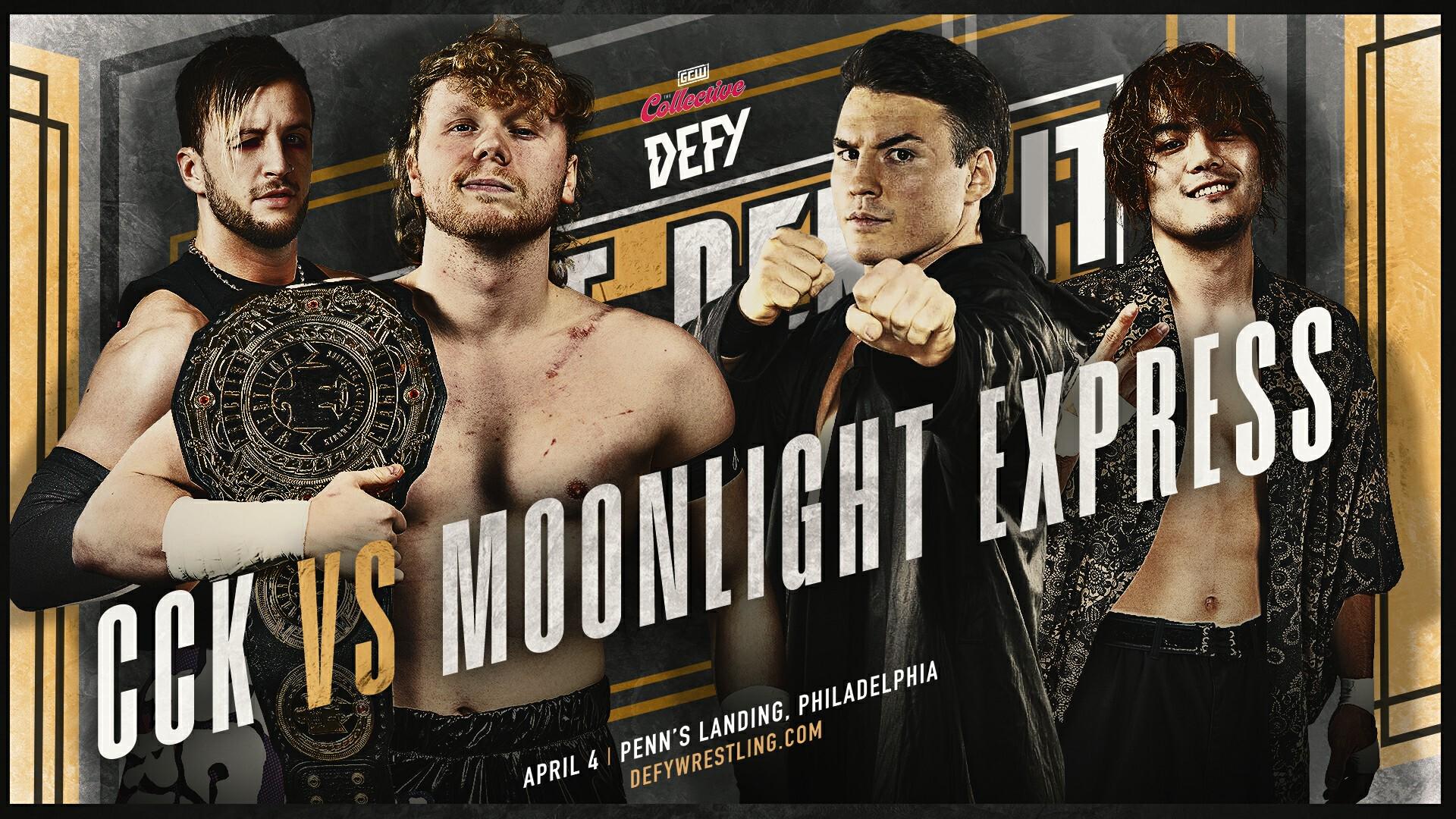 DDT・"CCK (CHRIS BROOKES & KID LYKOS) vs MOONLIGHT EXPRESS (MIKE BAILEY & MAO)" | Match Video ...