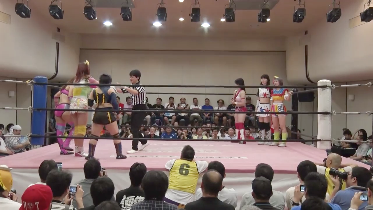 Watch Miyu Yamashita & YUMI & Pom Harajuku vs Nodoka Tenma & Mina ...