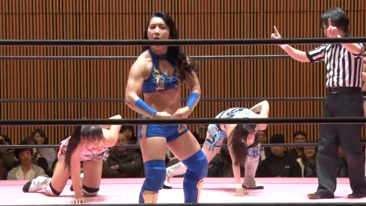 Tokyo Joshi Pro-Wrestling・"Miyu Yamashita & Reika Saiki & Mina Shirakawa vs Maki Itoh & Hikari ...