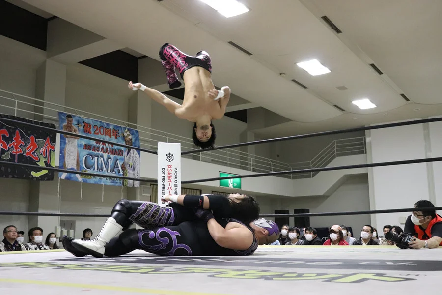 Daisuke Sasaki & Mad Paulie vs MAO & Antonio Honda