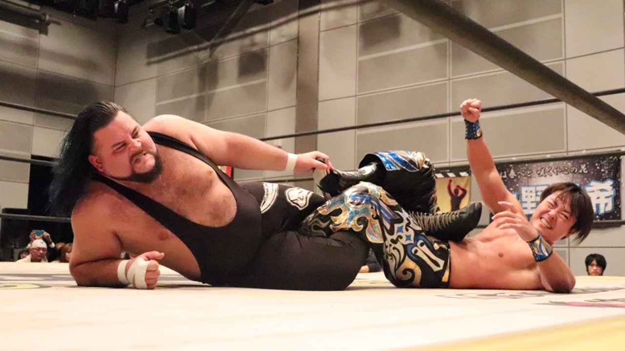 DDT・『HARASHIMA vs ブル・ジェームス』 | 試合動画配信 | WRESTLE UNIVERSE