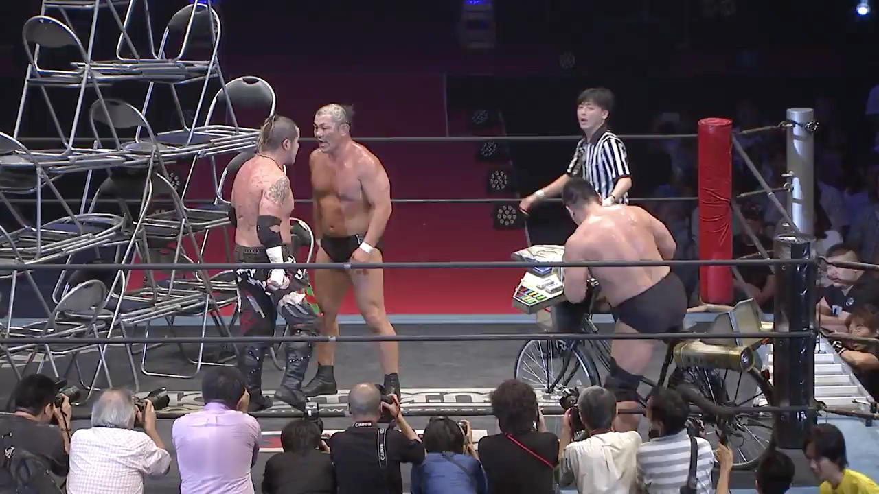 DDT・"Sanshiro Takagi & Jun Kasai vs Minoru Suzuki & Michael Nakazawa ...