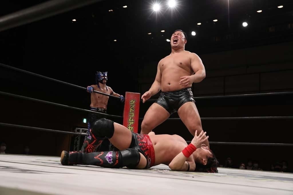 DDT・"Soma Takao & Azul Dragon vs Kazusada Higuchi & Yuki Iino" | Match Video Streaming | WRESTLE ...