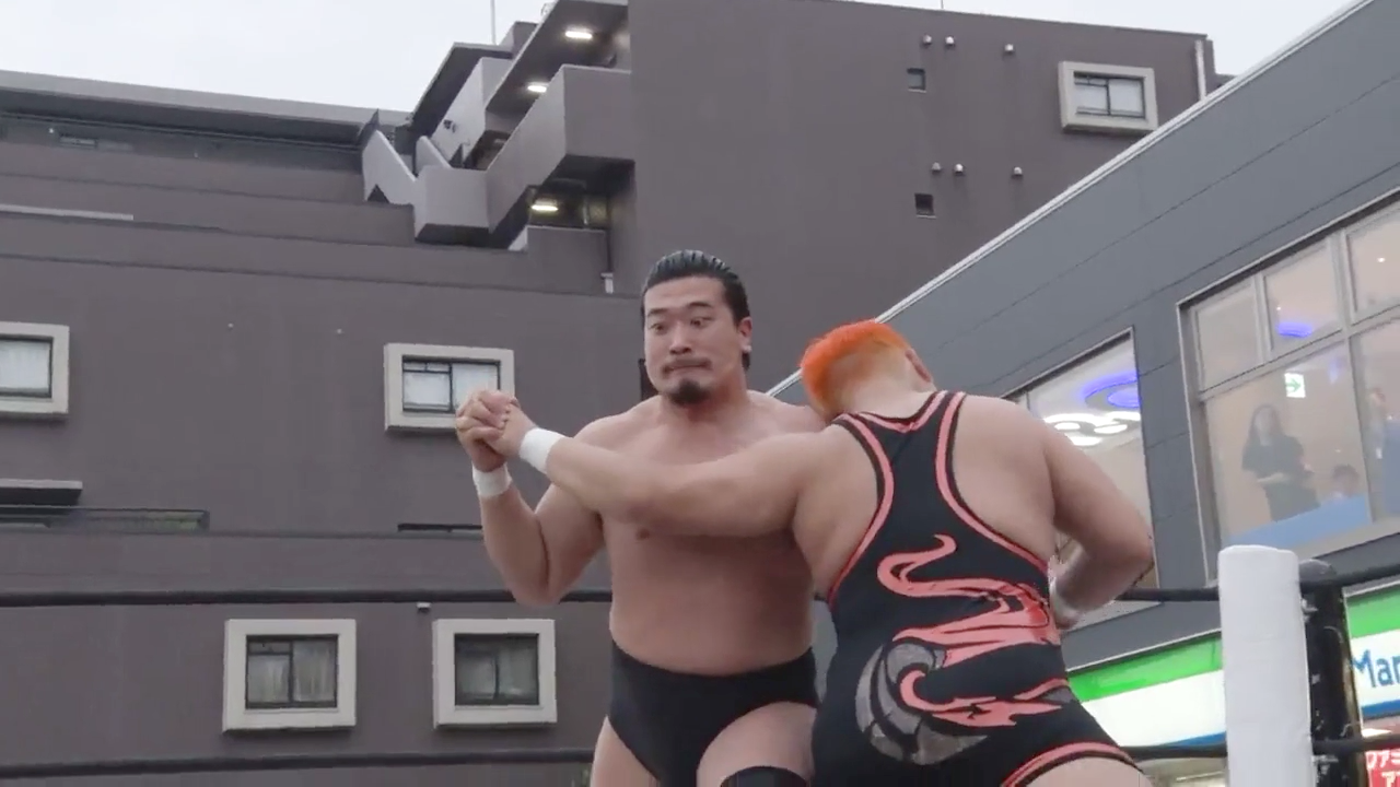 DDT・『HARASHIMA＆上野勇希＆吉村直巳 vs クリス・ブルックス＆樋口和貞＆梅田公太』 | 試合動画配信 | WRESTLE ...